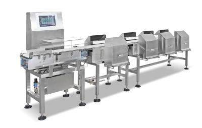 China High Accuracy Weight Sorting Machine 10-1000g ±0.3g for Fruit Fish Check Weigher for sale