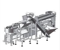 China Automatic Conveyor Fruit Vegetable Weight Sorting Machine 500g 300 Times/Min for sale