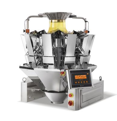 China 14 Head Multihead Weigher 1.6L 2.5L Hopper Snack Food Packing Machine 220V 60Hz for sale