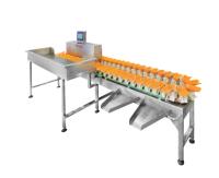 China Dynamic Weight Sorter Machine , Conveyor Belt Sorting System 60HZ Overturned for sale