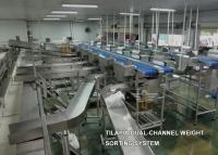China Automatic Fresh Food Weight Grading System Conveyor Fruit Fish Sorting Machine 500g for sale