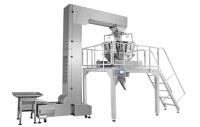 China Doy Pack Multihead Weigher Peanut Candy Puffed food Packing Machine for sale