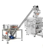 China 2200W Multihead Weigher Packing Machine with Screw Feeder Conveyor for Snacks for sale