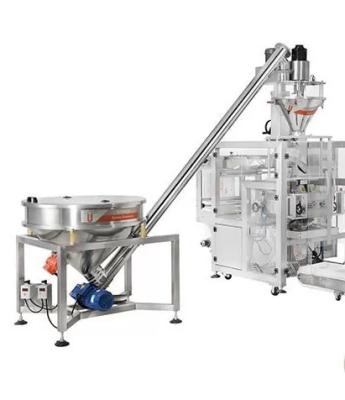 China 2200W Multihead Weigher Packing Machine with Screw Feeder Conveyor for Snacks for sale