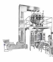 China Automated Packing Machine Chocolate Candy Food Packaging Machine System with Multihead Weigher for sale