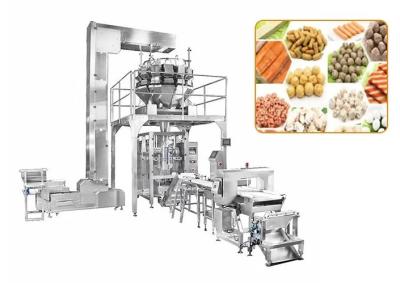 China Automatic Stainless Steel Platform Food Multihead Weigher Packing System 320-720mm for sale
