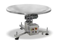 China Rotary Accumulation Table 1000mm 1200mm Stainless Steel Food Packaging Equipment for sale