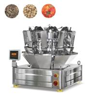 China 14 Head Multihead Weigher Gummy Packaging Machine 5-1500g IP65 PLC Control for sale
