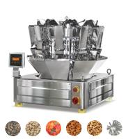 China 14 Head Multihead Weigher Gummy Packaging Machine 5-1500g IP65 PLC Control for sale