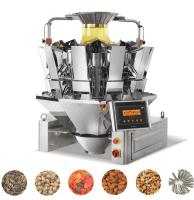 China 14 Head IP65 Multihead Weigher 5-200g Weighing Range for Frozen Strawberry Blueberry for sale