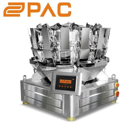 China 10 Inch Touch Screen Multihead Weigher 1.6L 2.5L Hopper for Granular Packing Machine for sale
