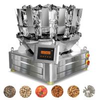 China 10 Head Multihead Weighing Machine for Sticky Food 5-200g with Color Touch Screen for sale