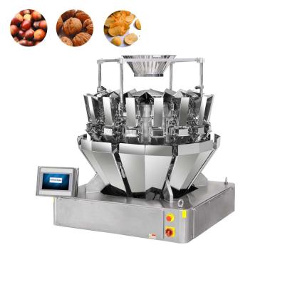 China 70WPM 14 Head Multihead Weigher 1.6L 2.5L PLC MCU Automatic Bag Packing Machine for sale