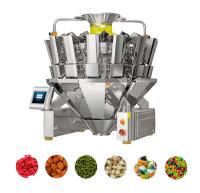 China Sticky Material Multihead Weigher Packaging Machine For Frozen Food for sale
