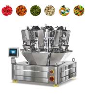 China PLC Multihead Weighing Machine Multi Head Scales For Puffer Food Fruit for sale