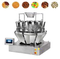 China PLC Multihead Weighing Machine Multi Head Scales For Puffer Food Fruit for sale