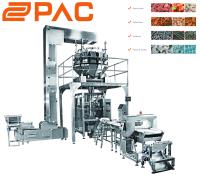 China Auto Multihead Weigher Packing Machine 10-70BPM Synchronous Servo VFFS 220V for sale