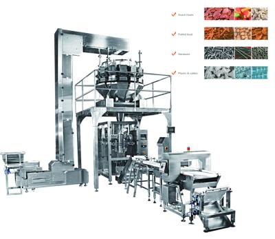 China Automatic Multihead Weigher Packing Machine For Rice Sugar Pre Made Bags for sale