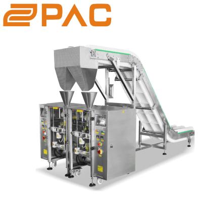 China Multihead VFFS Packing Machine PLC Control 10 Head 1.6L Hopper for Noodle Products for sale