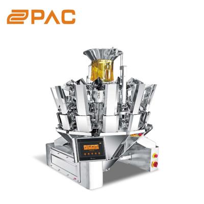 China 10 Head Multihead Weigher 220V PLC Control 1.6L Hopper Granular Packing Machine for sale