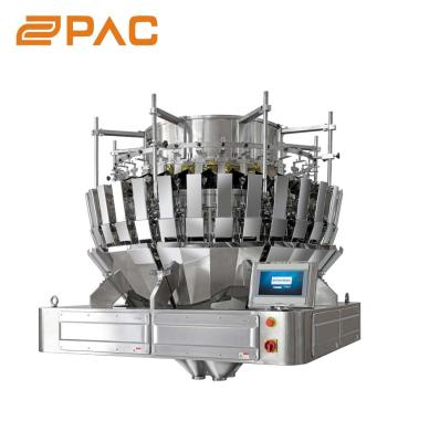 China 10 Head Multihead Weigher 1.6L 2.5L Snack Food Packing Machine 220V 60Hz for sale