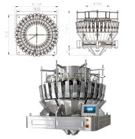 China 10 Head Multihead Weigher Automatic Packing Machine 0.1g Accuracy 120p/M Speed for Frozen Foods for sale