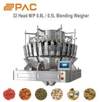 China Food Grade Multihead Combination Weigher 0.8L 32 Hoppers PLC Mix Weigher for sale