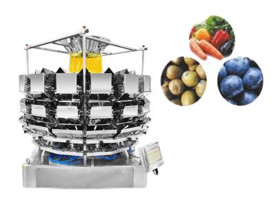 China Multihead Weigher 14 Head Combination Scale for Snacks Granules 5-1500g IP65 PLC for sale