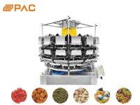 China 10 Head Multihead Weigher PLC Control 5-200g Range for Snacks Granules for sale