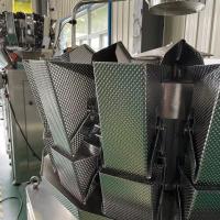 China 10 Head Multihead Weigher 1.6L 2.5L Hopper Dimple Weighing Scale for Seafood Frozen Foods Packing Machine for sale