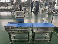 China Automatic Conveyor Check Weigher Machine 50p/M 220 300 400 500 Width for sale