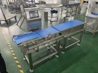 China Automatic Conveyor Check Weigher Machine 50p/M 220 300 400 500 Width for sale