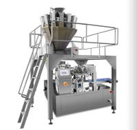 China Full Automatic Rotary Pouch Packing Machine for Doypack Zipper Bag Gummy Filling 60 Bags/Min for sale