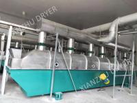 China 1200kg/H Industrial Vibrating Fluidized Bed Dryer Corrosion Resistant Energy Efficient for sale