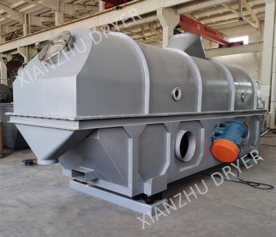 China Dehydrated Vegetable Vibrating Fluidized Bed Dryer Machine For Shredded Radish for sale