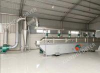 China Monosodium Glutamate Vibratory Fluid Bed Dryer Food Grade Drying Machine for sale