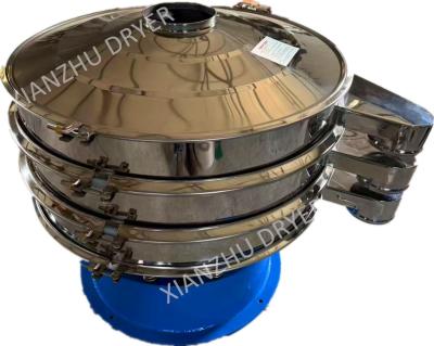 China Compact Circular Vibrating Screen Lightweight Movable Fine Powder Sieve Machine for sale