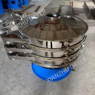 China Quick Change Circular Vibration Screen 3-5 Minute Mesh Replacement Sieve Machine for sale
