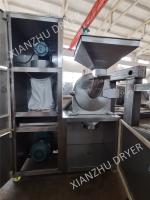 China Herbal Medicine Industrial Grinder Machine High Speed Disc Mill SUS304 Fine Powder Output for sale