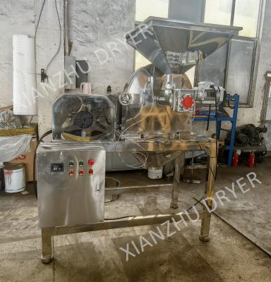 China Continuous Industrial Grinder Machine Adjustable Sieve Particle Grinder 0.15-0.8mm Output for sale