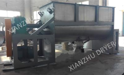China High Uniformity Horizontal Ribbon Blender Mixer Machine Dry Powder Convective Blending Machine for sale