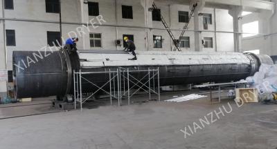 China Industrial Rotary Drum Dryer Kiln Dryer 500-10000kg/h Natural Gas Fired for sale