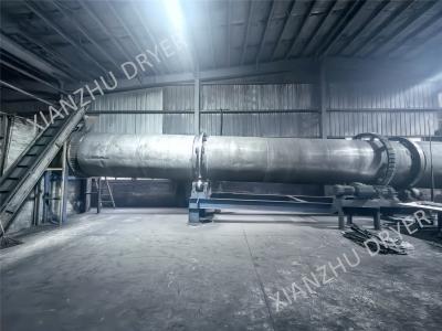 China Coal Rotating Drum Dryer Kiln Dryer Mine Slag Metal Powder 500-10000kg/h for sale
