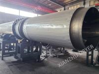China High Volume Rotary Kiln Dryer Natural Gas Heating Industrial Drum Dryer for sale