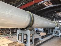China Graphite Drum Rotary Kiln Dryer For Light Calcium Carbonate Drying for sale