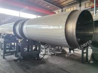 China Industrial Drum Rotary Kiln Dryer For Distiller Grains Pharmaceutical Residue for sale