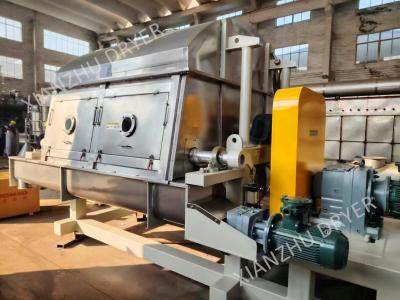China Chemical Drum Scraper Dryer Steam Hot Oil Heating Industrial Rotary Dryer for sale