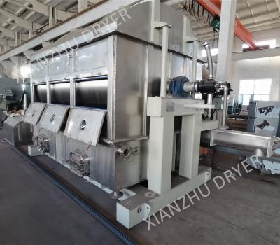 China Metallurgy Drum Scraper Dryer Industrial Continuous Rotary Dryer Machine 10-500kg/h for sale