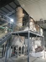 China Centrifugal Rotary Flash Dryer High Speed Sludge Dewatering Drying for sale