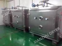 China Energy Saving Vacuum Tray Dryer Construction with Minimal Heat Loss Insulation for sale